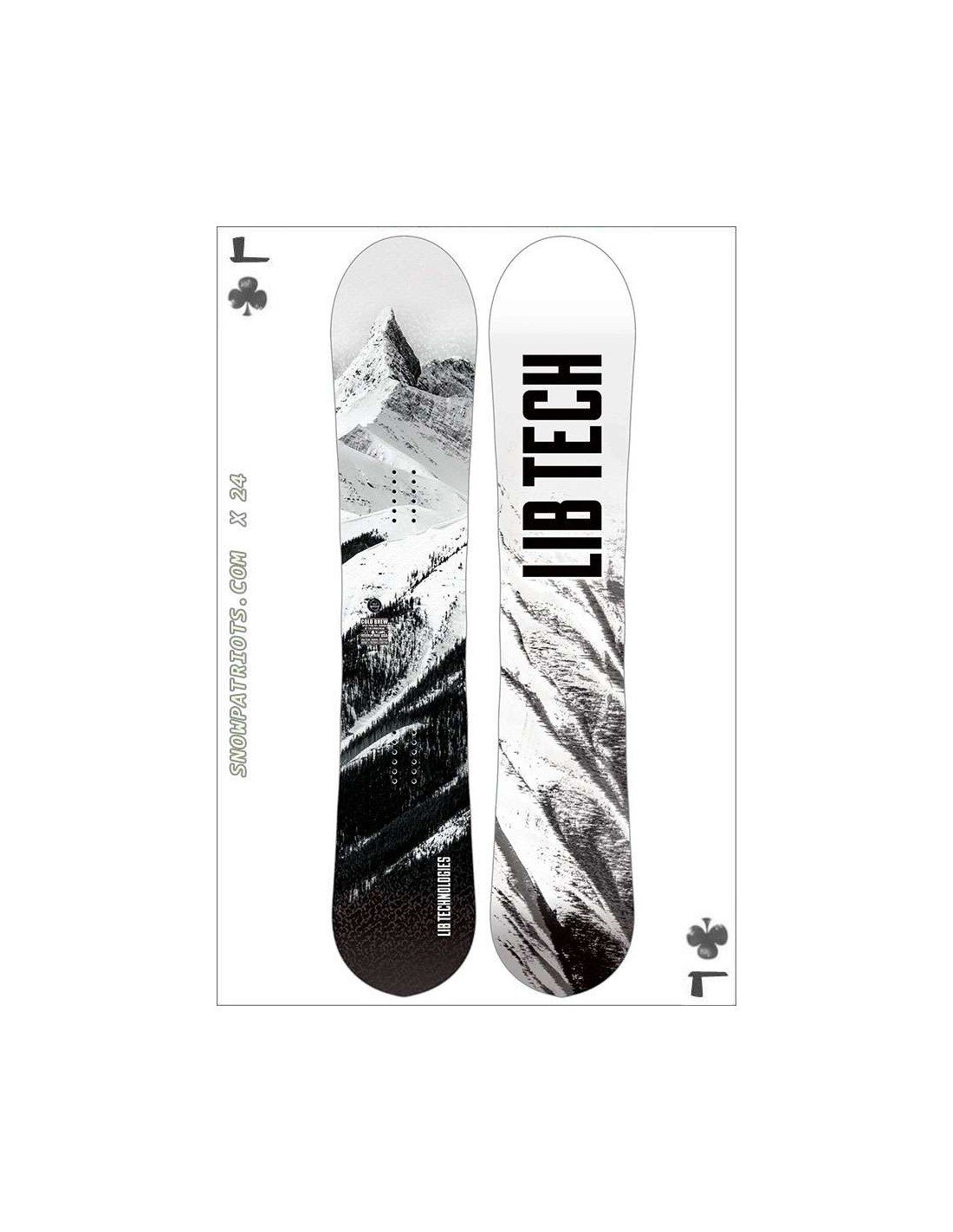 Lib Tech Cold Brew 2024 | Tablas Snow | Snowpatriots